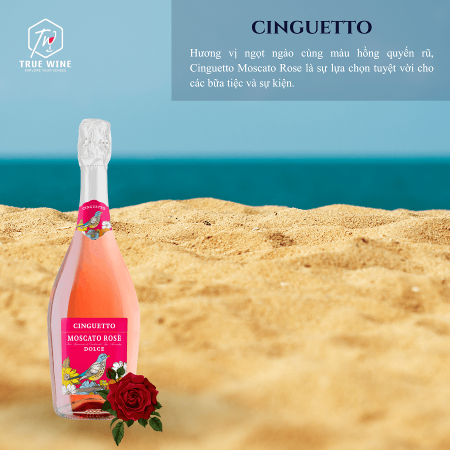 CINGUETTO MOSCATO ROSE - True Wine